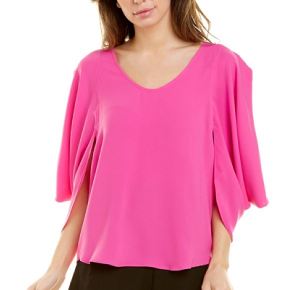 Trina Turk | Tops | Nwt Trina Turk Universal Pink Fushia Top Small ...